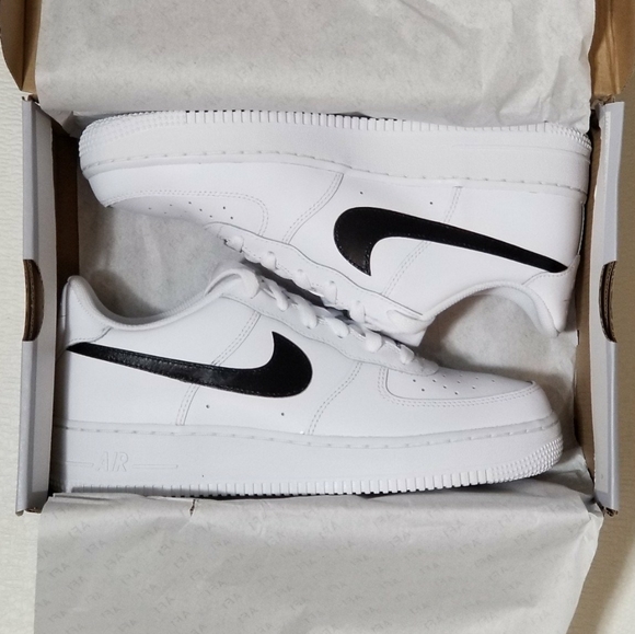 Nike | Shoes | Mens Custom Nike Air Force Black White Panda | Poshmark